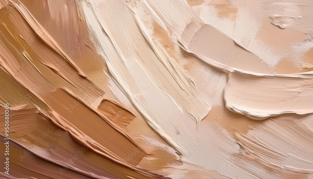 aesthetic art background in neutral earthy colors texture with paint ...