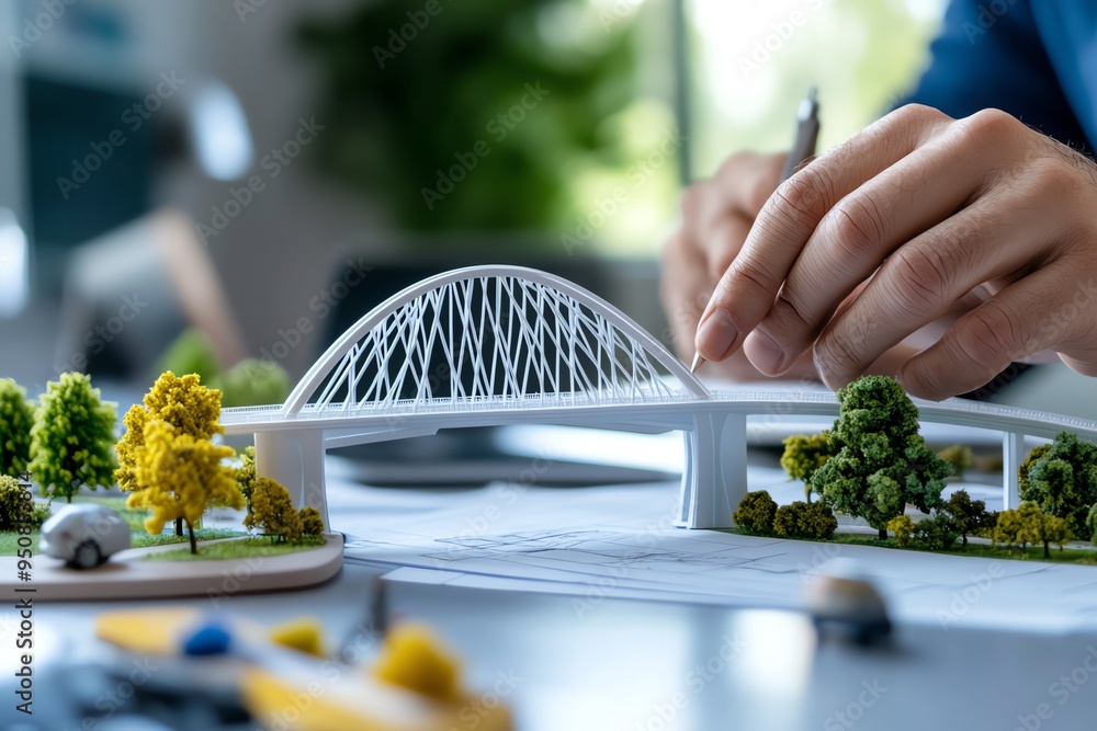 Bridge Structural Integrity, Engineering, and Design shown in an ...