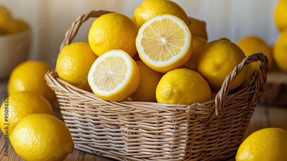 Citrus limon Meyer Lemon a basket filled with Meyer lemons perfect for ...