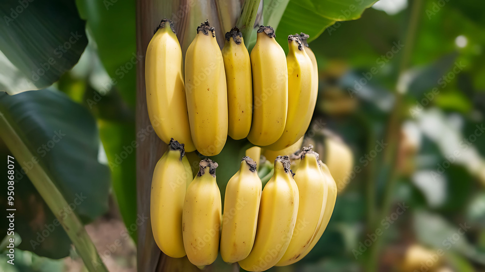 Musa balbisiana Burro Banana a professional farm Burro bananas growing ...