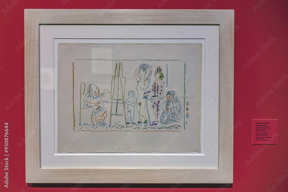 Casa Natal Picasso, building house where born Pablo Picasso in Malaga ...