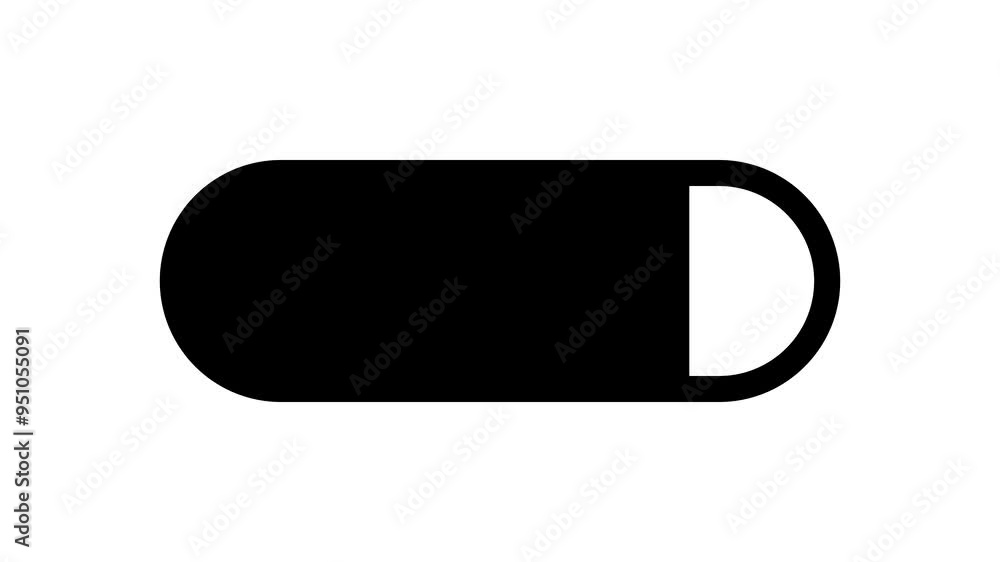 Simple Horizontal Short Progress Bar Animation, Filling from Left to ...