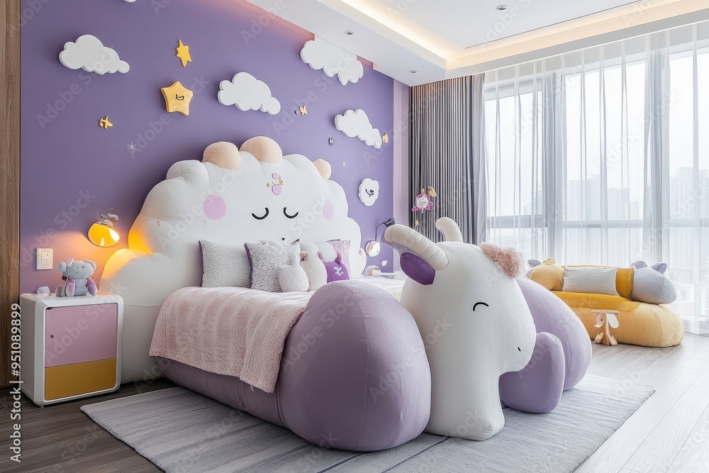 Year of the Goat Kids Bedroom Ideas by Birth Year This cute goat-shaped ...