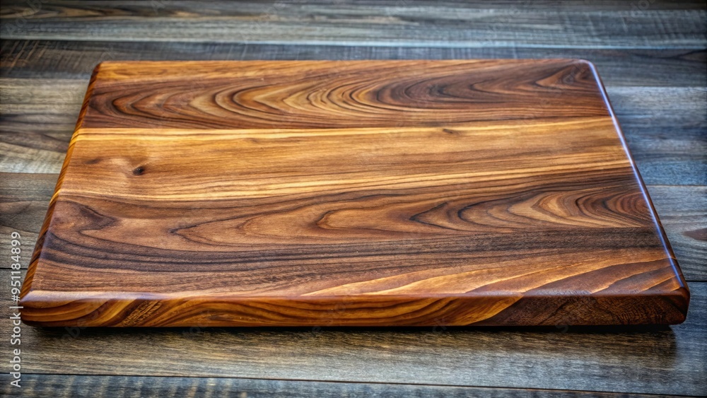 Luxurious American black walnut board with oil finished texture for ...