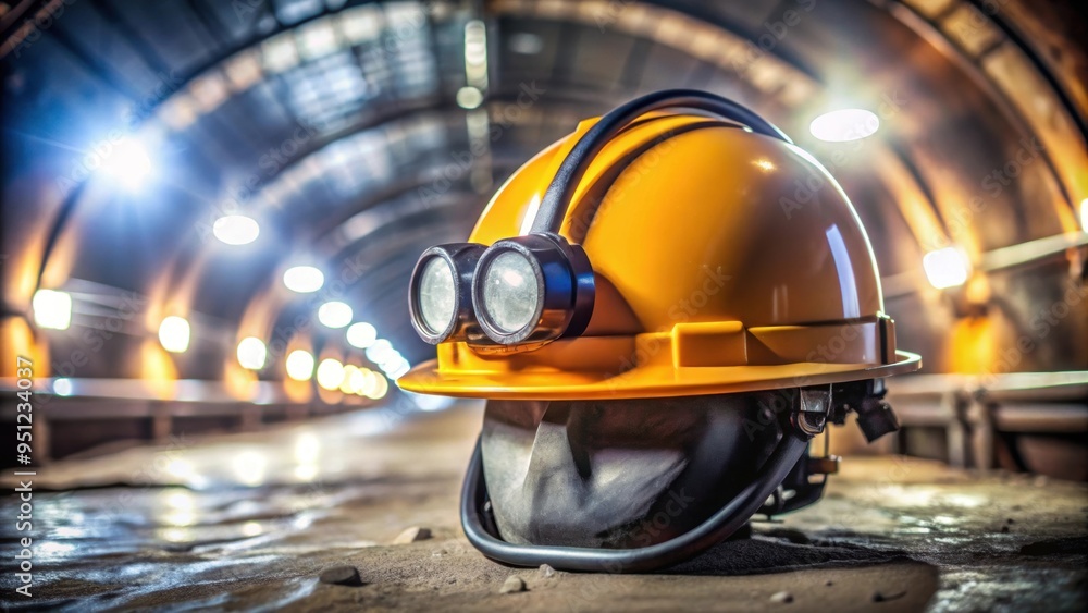 Smart miner's helmet with built-in technology for tracking, monitoring ...