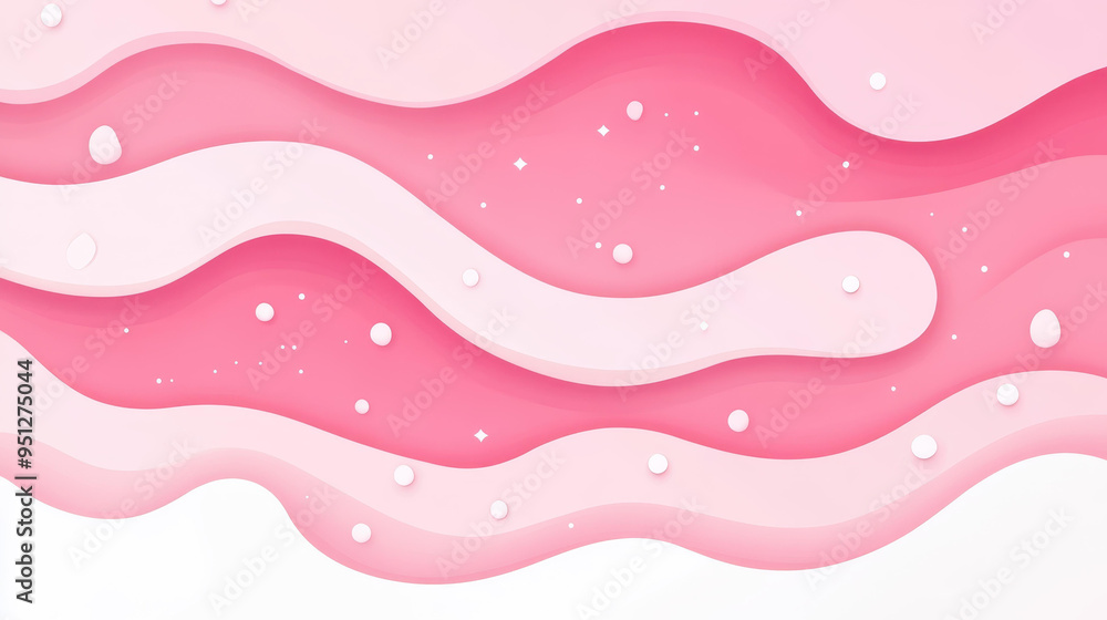 A trendy pastel pink background template, perfect for invitations ...