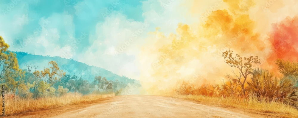 Indigenous land management practices preventing wildfires captured in a ...