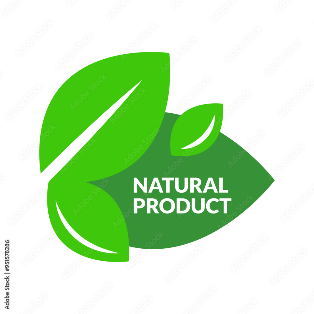 Natural Product Organic Food Label Perfect to complement your designs ...