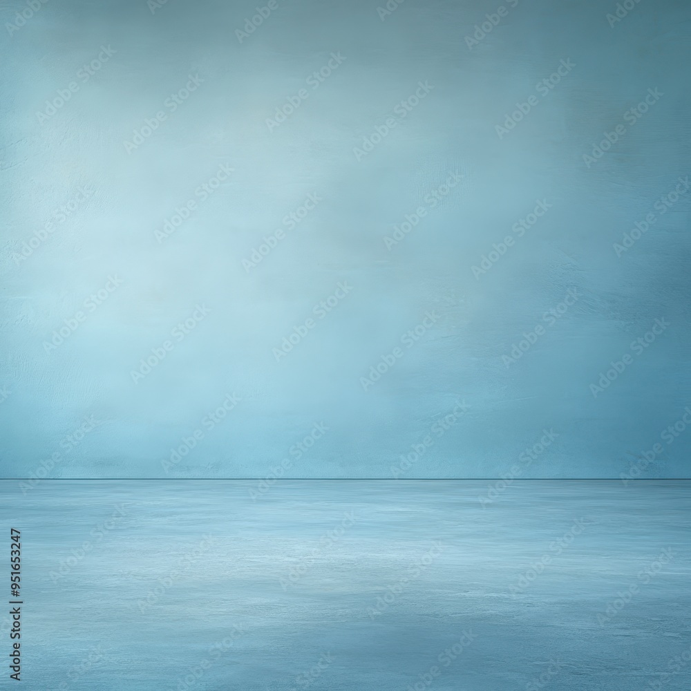 Blue Concrete Wall and Floor Seamless Background - Minimalist Design ...