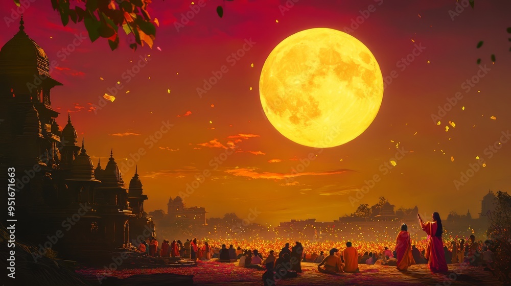 Sharad Purnima is a religious festival celebrated on the full moon day ...