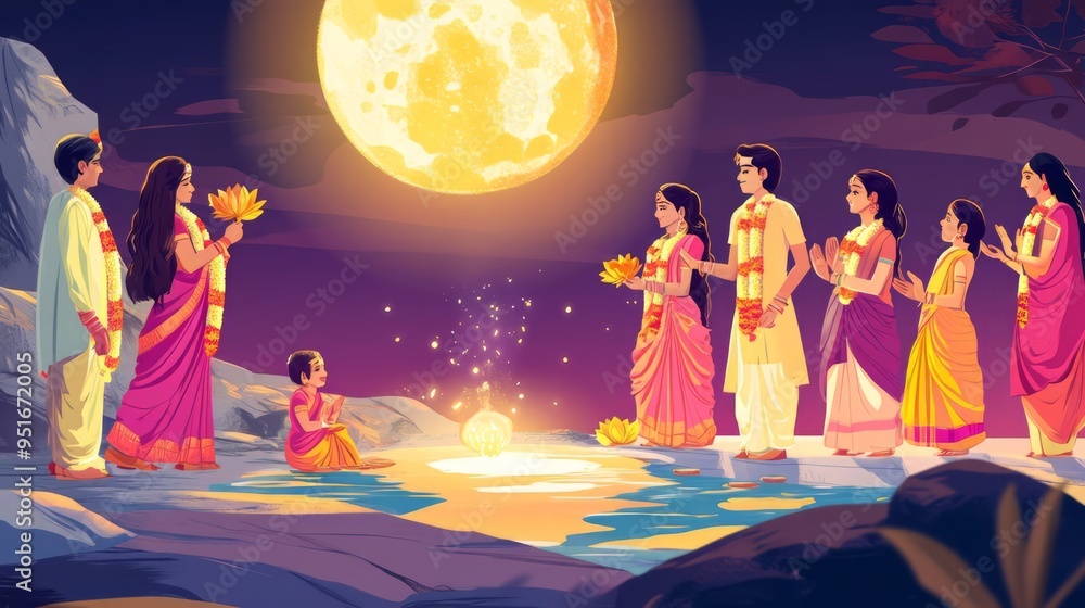 Sharad Purnima is a religious festival celebrated on the full moon day ...