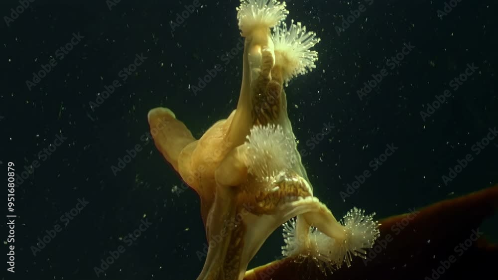 Lucernaria is a captivating gobletshaped jellyfish known for its ...