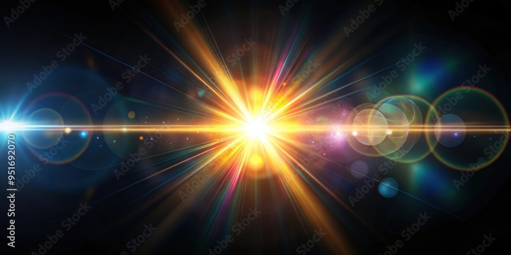 Lens flare and light leak haze texture overlay on black background ...