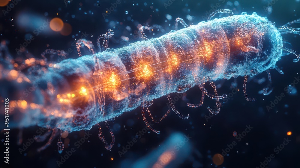 bioluminescent microbes form living circuitry nanoscale creatures ...