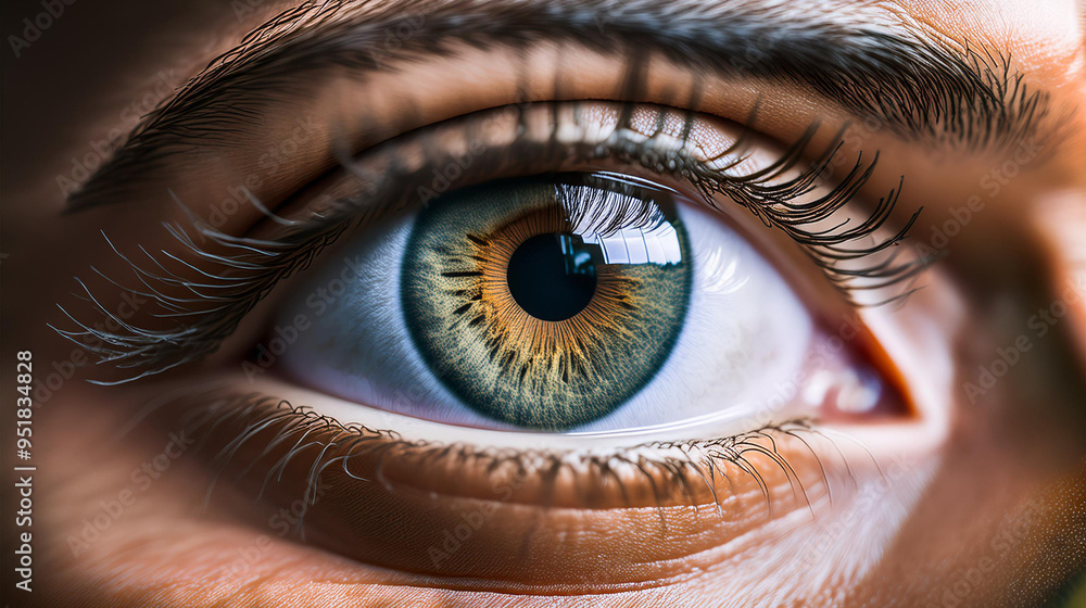 eye of the person, Create a close up eye taken using a Canon EOS R ...