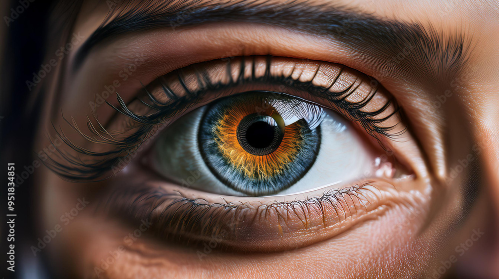 eye of the person, Create a close up eye taken using a Canon EOS R ...