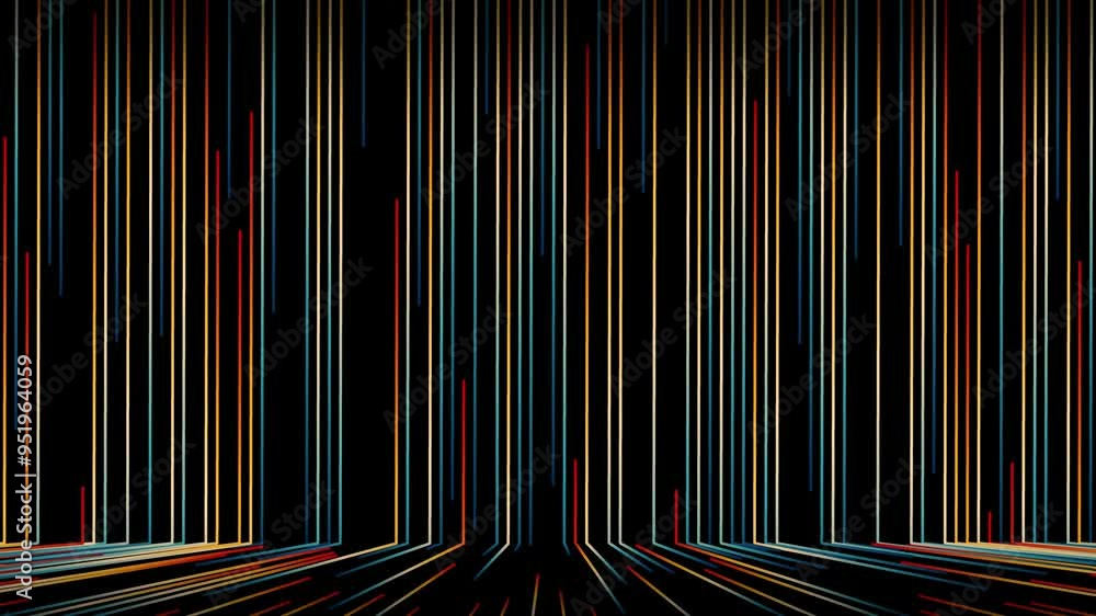 Vintage Striped Backgrounds, Loop Samples, Retro Colors from the 1970s ...