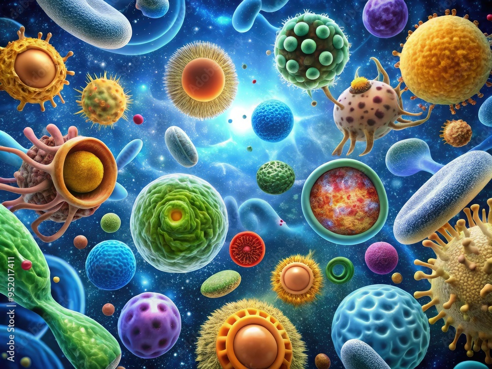 * Is a mix of eukaryotic and prokaryotic cells, highlighting their ... * Is a mix of eukaryotic and prokaryotic cells, highlighting their ...