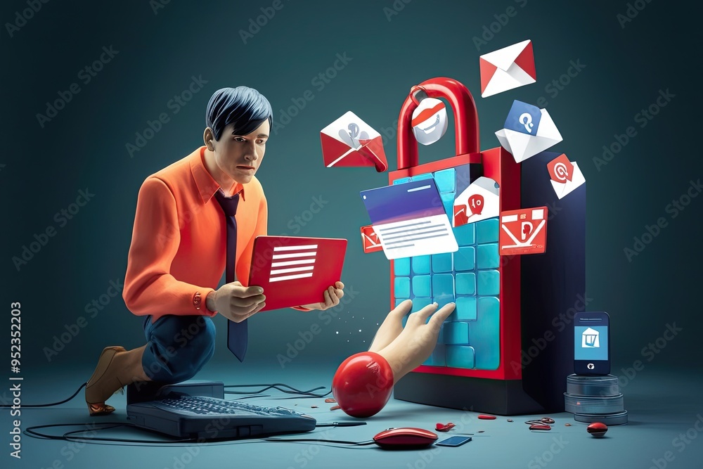 Awareness of Phishing Scams: A Conceptual Artwork Highlighting the ...