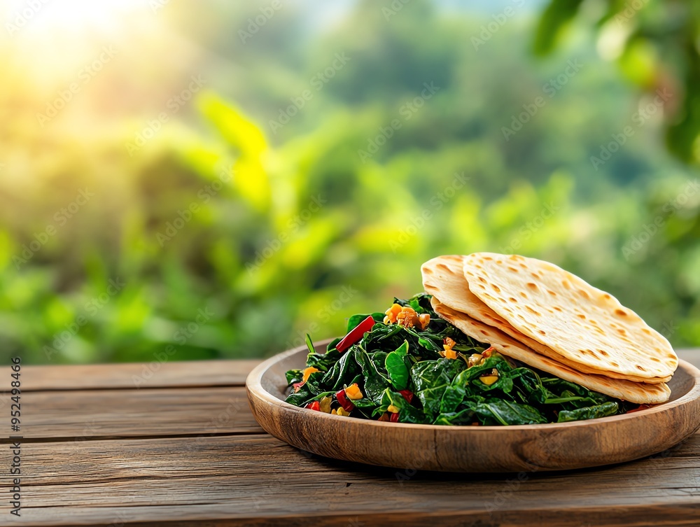 Climateconscious Pakistani saag, made with organic spinach and mustard ...