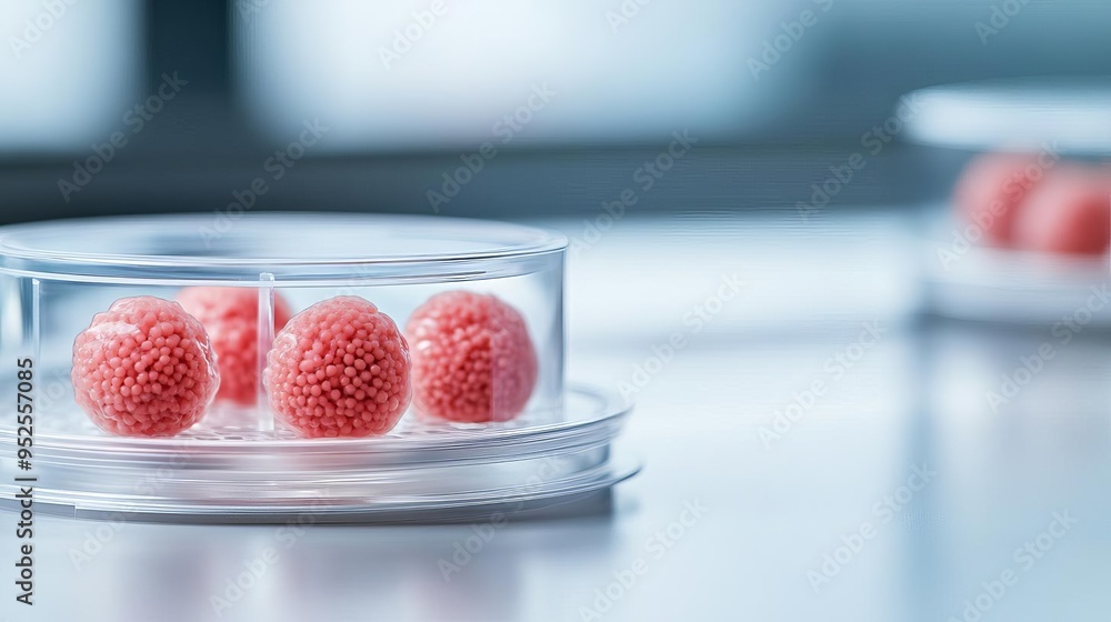 Cells cultured in ultra-low attachment plates to form spheroids, 3D ...