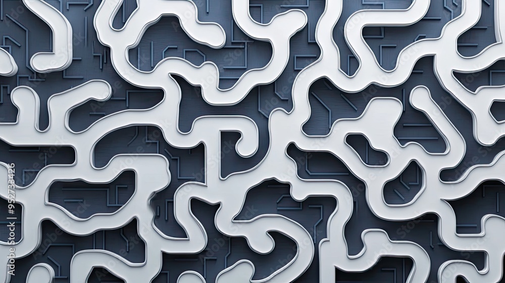 A confusing and convoluted flowchart with numerous branches and dead ...