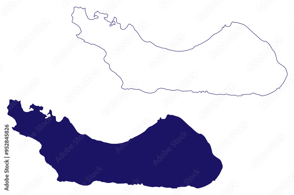 Ile-a-Vaches island (Republic of Haiti, Cenrtal America, Caribbean ...