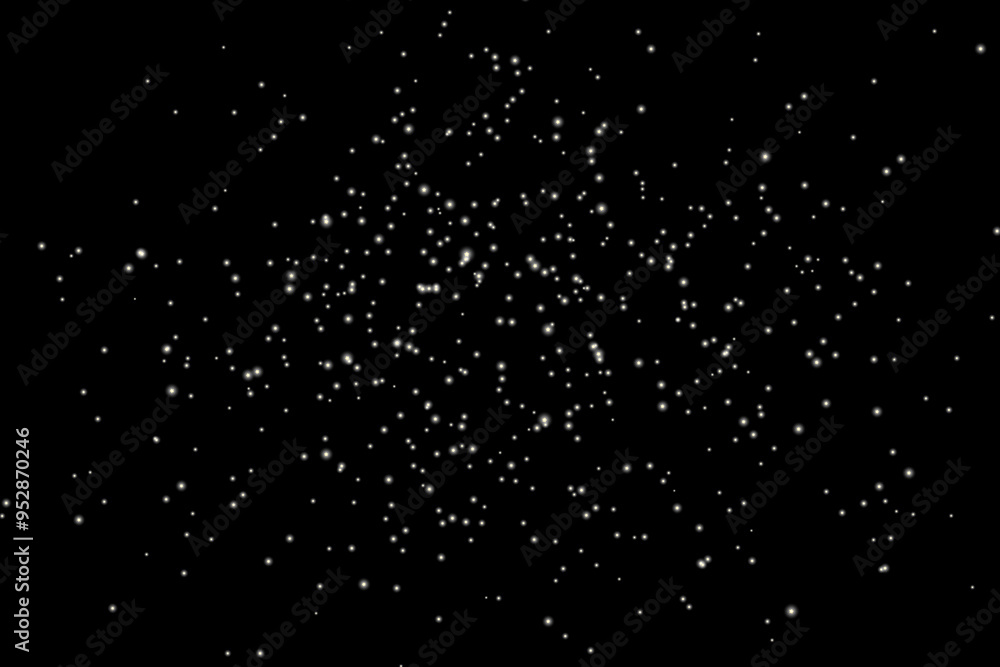 translucent dust on the background. beautiful fine dust rising into the ...