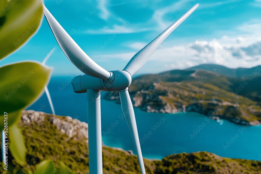 Clean energy engineering and innovation are showcased in a realistic ...