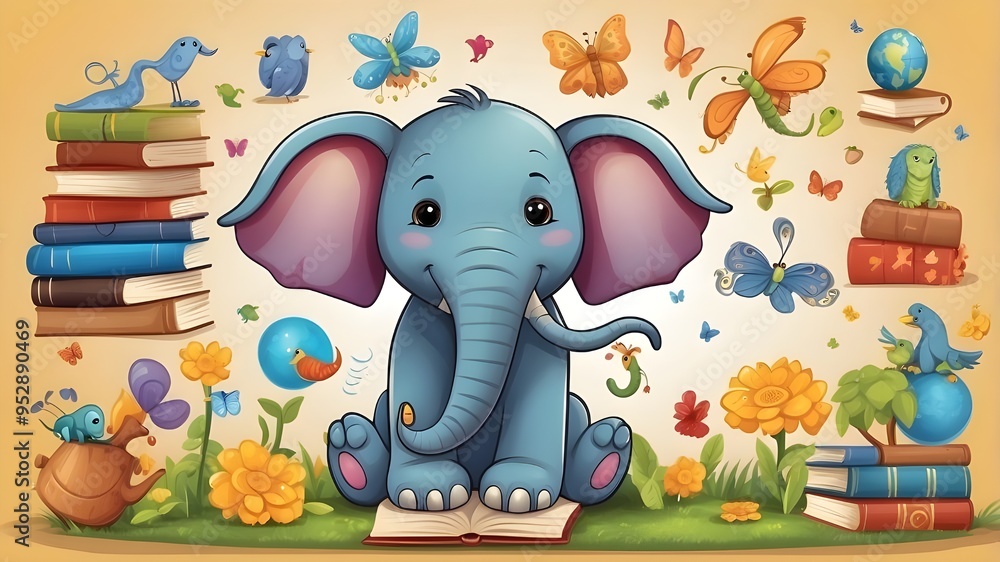 Let your imagination run wild with this vector characters clip art ...