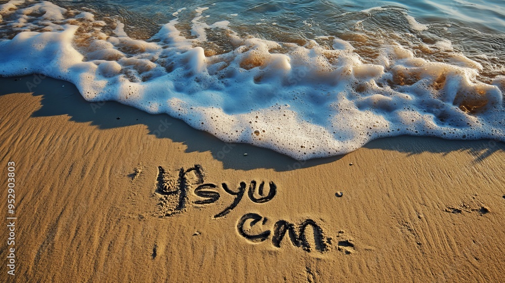 Yes, you can, according to this inspirational and motivational message ...