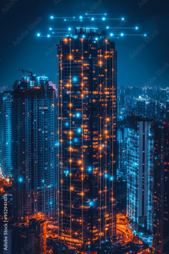Smart Modern Building Concept: Simple Yet Luxurious with Embedded ...