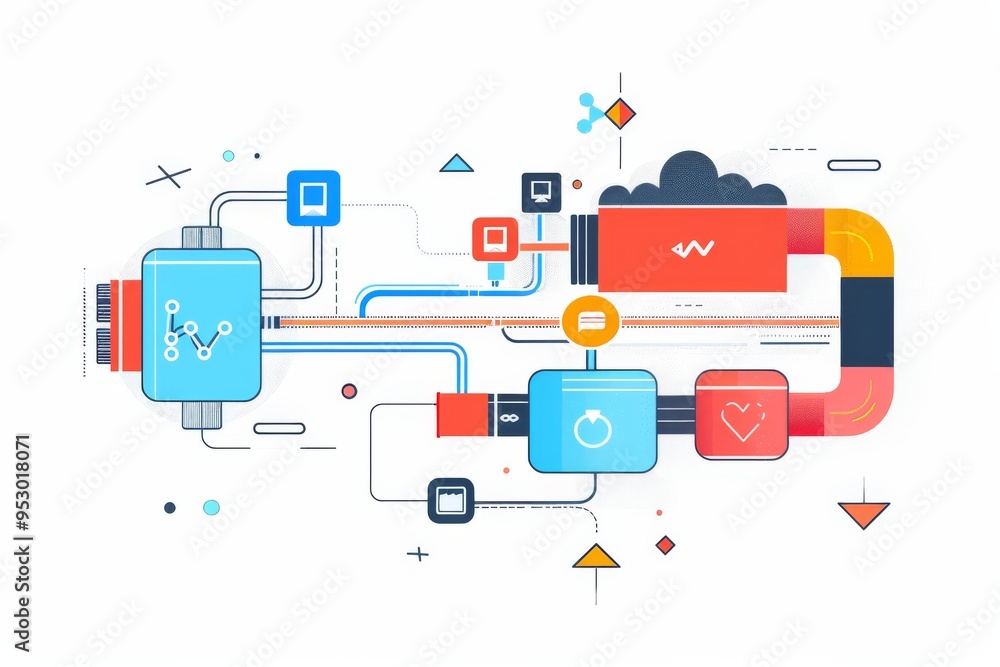 Illustrate the data flow process of Apache Flume: a source component ...