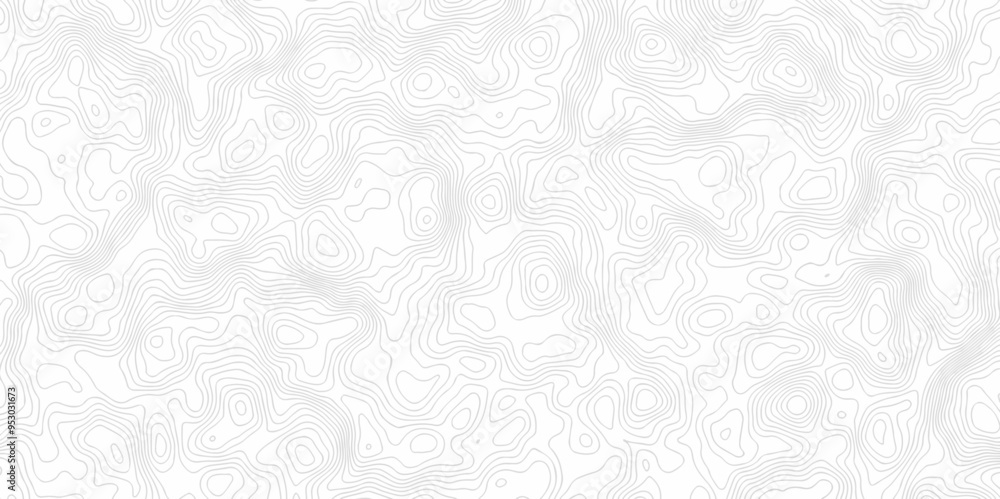 Vector topo map seamless wave topography map pattern camping grid ...