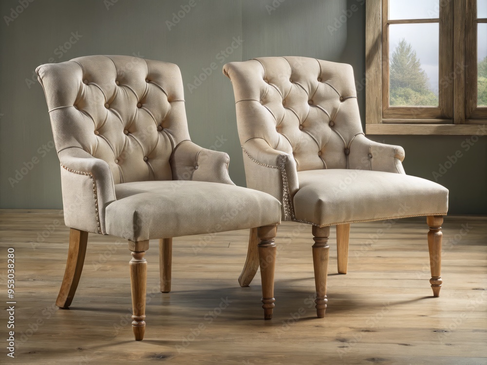 farmhouse furniture okc rustic barnwood style accent chairs with tufted ...
