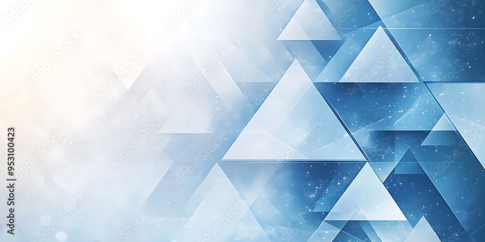 modern abstract blue background design with layers of textured white ...