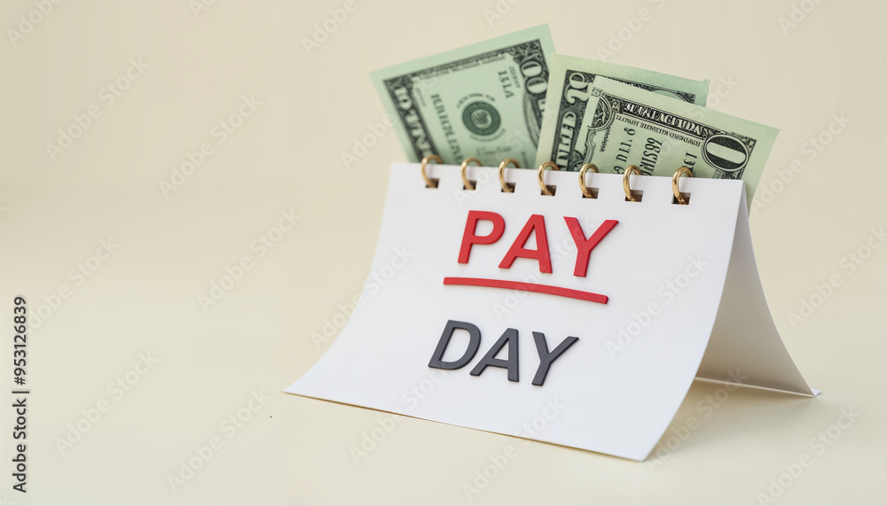 payday, new calendar, " and from tags "business, paper, sign, calendar ...