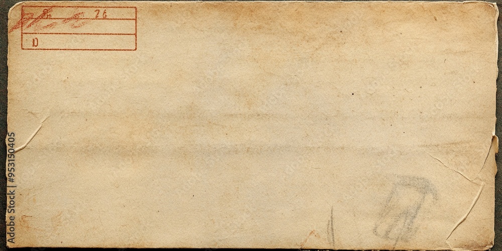 Vintage Envelope Texture: Aged paper, faded ink, and the subtle ...