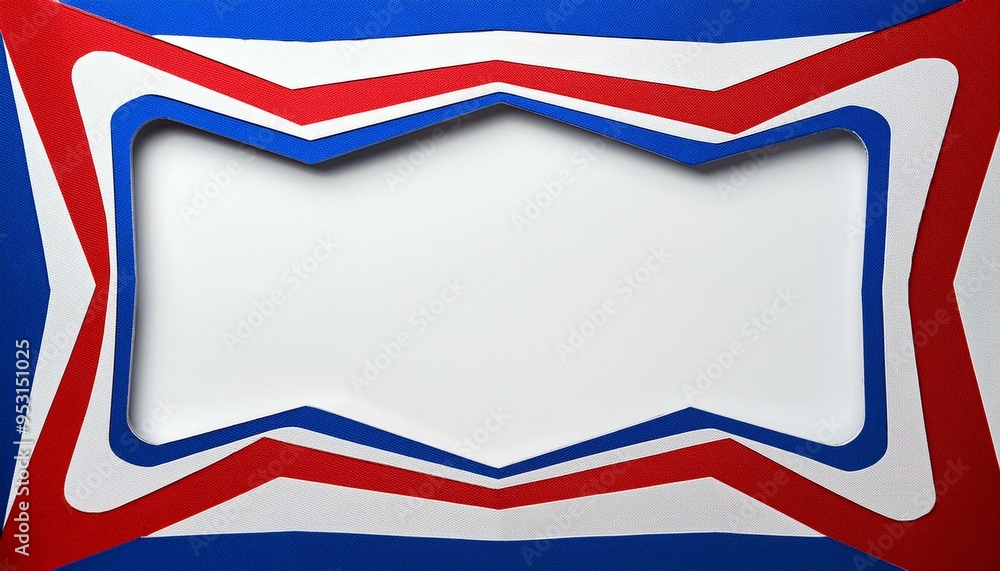 american flag background, photo frame, Red, white and blue border frame ...