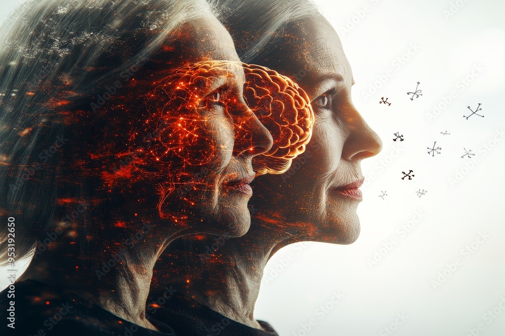 Insightful Enduring love Tree shaped brains facing each other ...