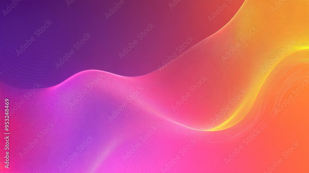 dynamic header or poster design with a gradient background and radiant ...