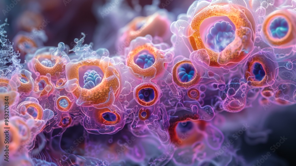 An immersive 360-degree panorama of a pancreatic islet of Langerhans ...