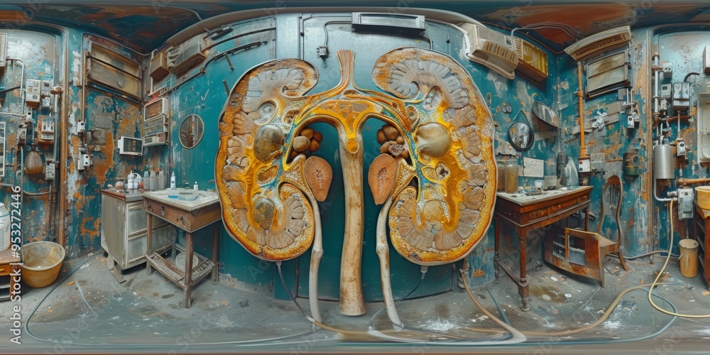 An immersive 360-degree panorama of kidney diseases and disorders ...