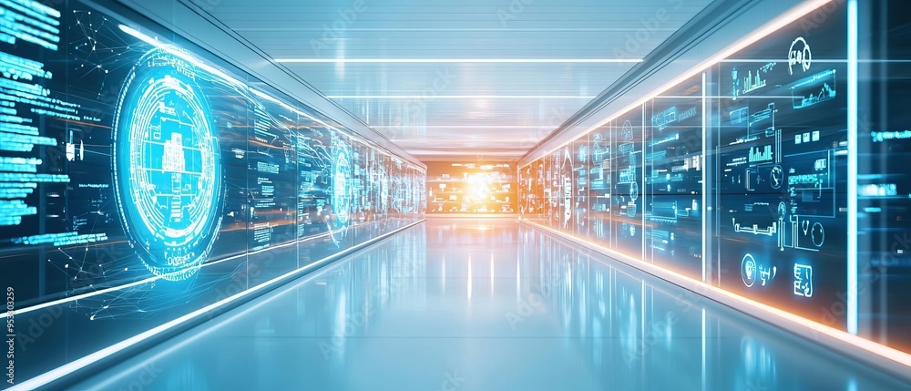 A futuristic storage environment where AI, machine learning, and ...