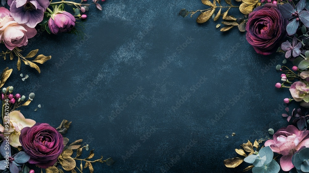 Elegant Pre-Made Templates Collection with Gold, Dark, Navy, Purple ...