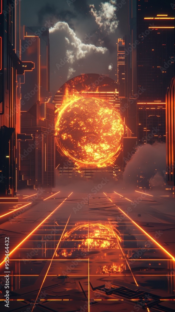 discovering a powerful and mysterious spherical object on a space ...