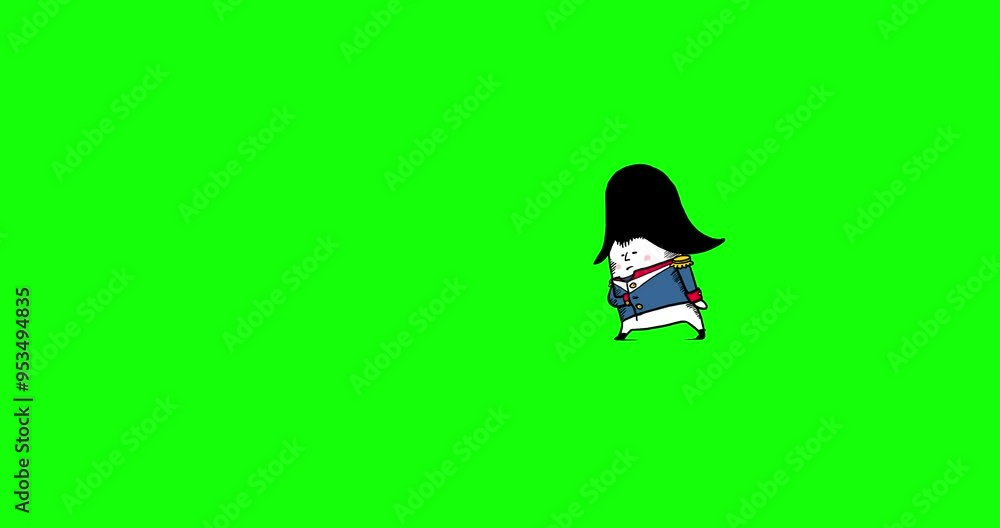 napoleon, emperor, king, cartoon, character, leader, chief, team ...