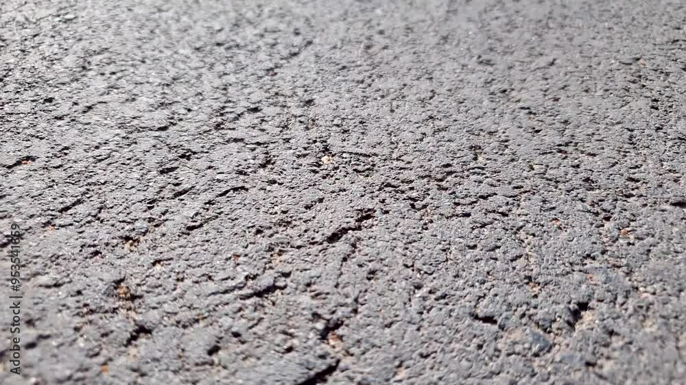 Asphalt. Asphalt concrete. Asphalt road, highway. Bituminous asphalt ...