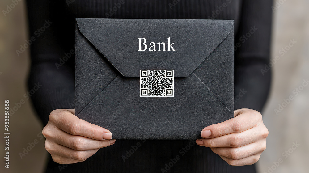 Quishing Beware of QR Code Scams A Concerned Woman Examines a ...