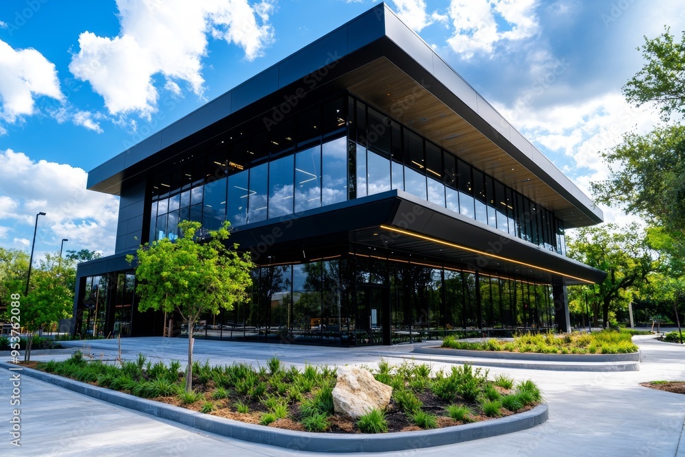 Energy efficiency project development is captured in a realistic photo ...